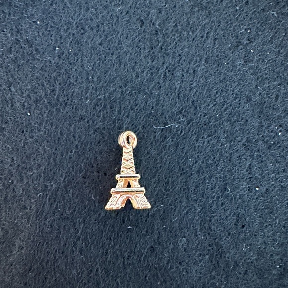 Jewelry | Eiffel Tower Micro Mini Gold Charm New | Poshmark